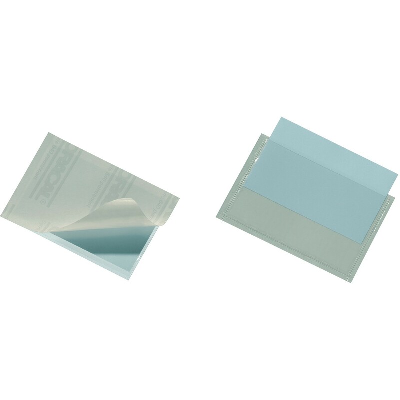 DURABLE Selbstklebetaschen POCKETFIX B 90 X H 57 Mm 8093 19 Bei